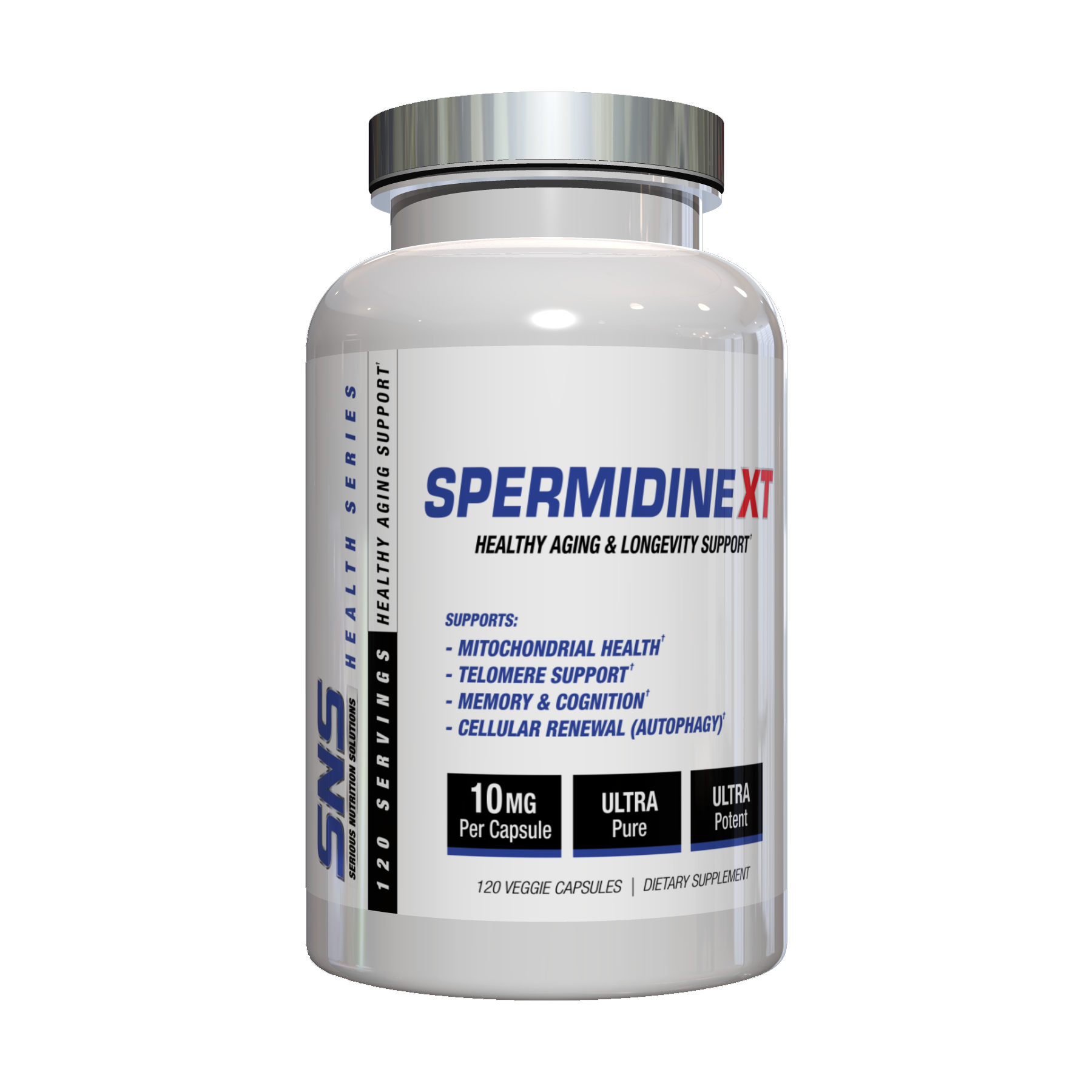SNS Serious Nutrition Solutions Spermidine XT - 120 Capsules