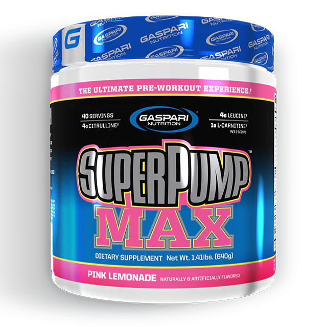 Gaspari Nutrition SuperPump Max Pink Lemonade - 40 Servings