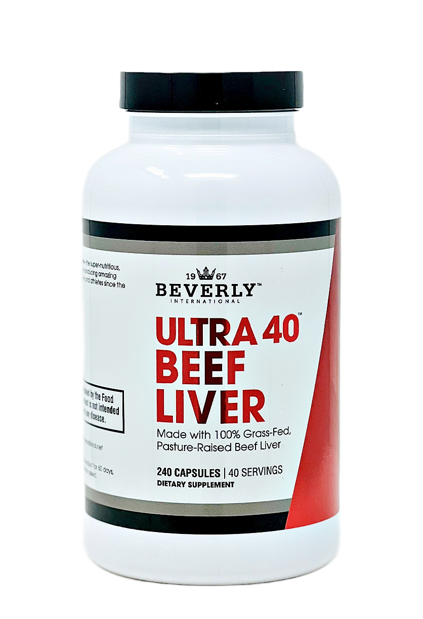 Beverly International Ultra 40 Liver Capsules - 240 Capsules