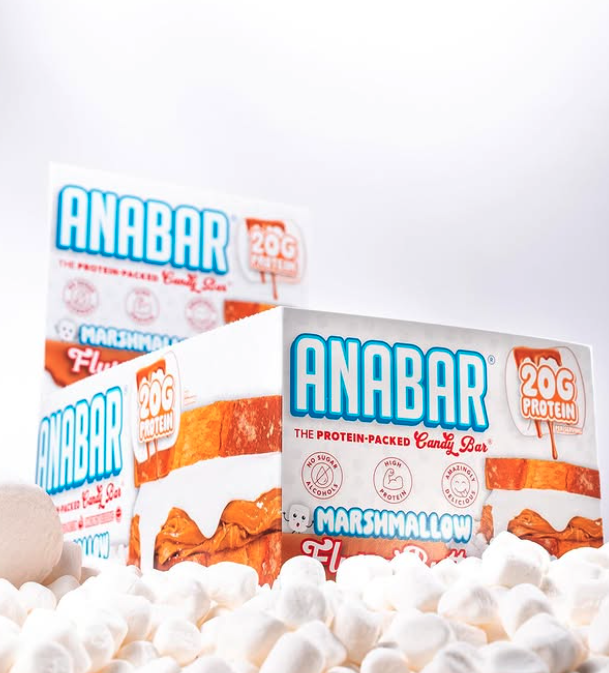 Anabar Marshmallow Fluff N' Butter - 12 Bars