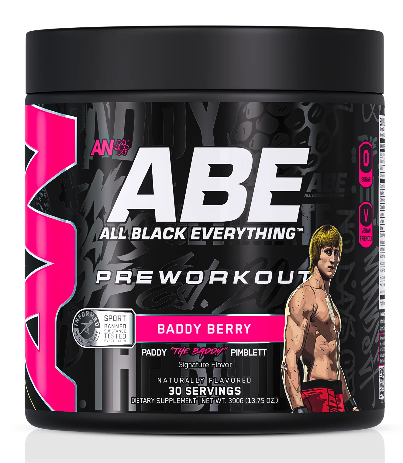 ABE Ultimate Pre-Workout Baddy Berry - 30 Servings by ABE Nation
