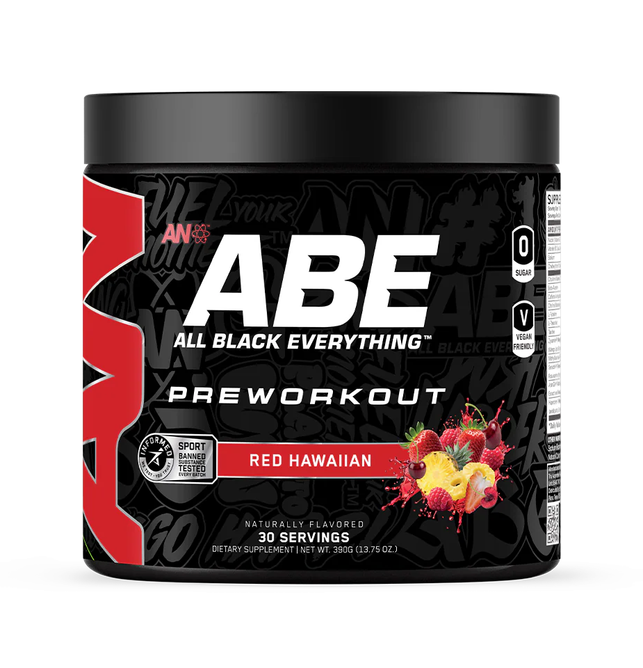 ABE Ultimate Pre-Workout Red Hawaiian - 30 Servings by ABE Nation