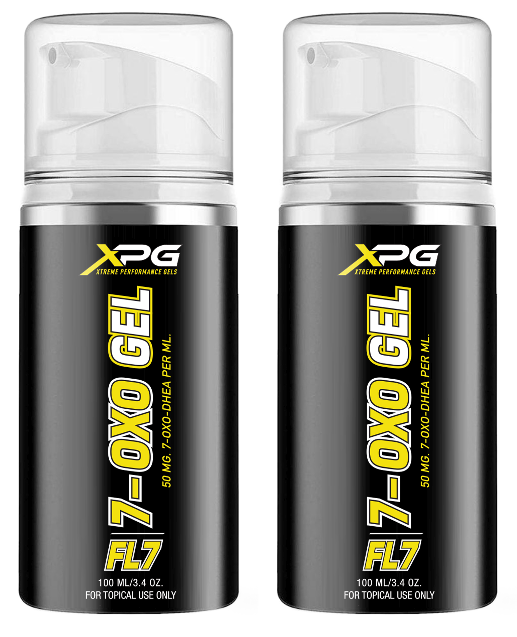 XPG Xtreme Performance Gels FL7 7-OXO Gel - 200 ML (2 x 100 ML Btls) TWINPACK
