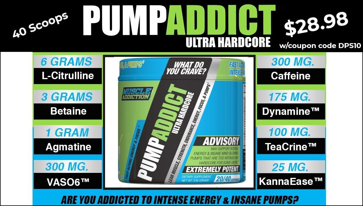 Muscle Addiction at DPS Nutrition