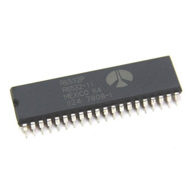 6532 Microprocessor Processor Ram, I/O Timer (R.I.O.T.)
