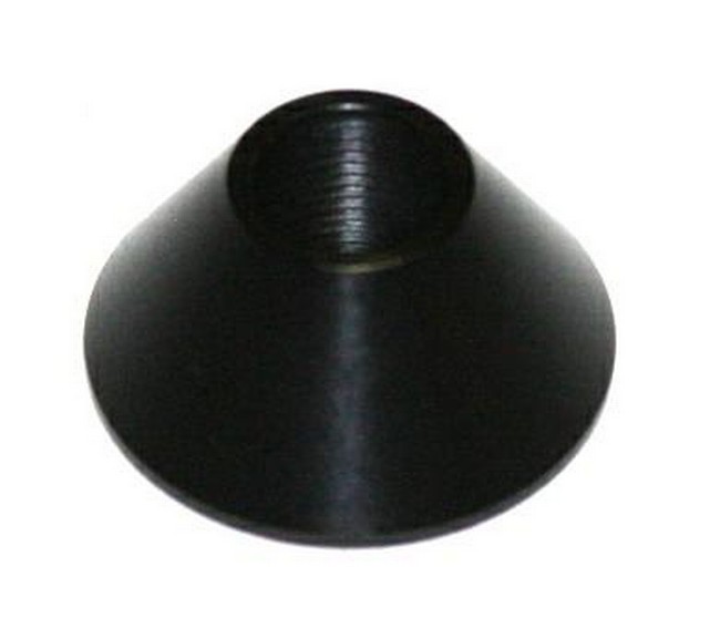 Atari Tall Black "Volcano" Button Cone Bezel