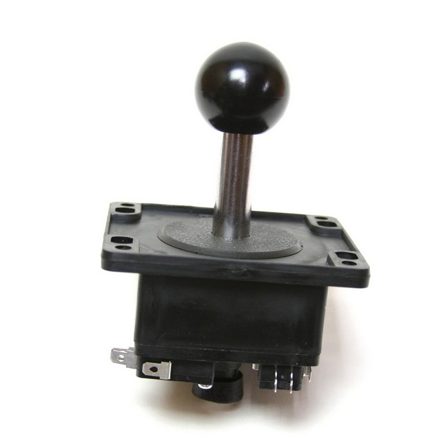 Black 4/8 Way Ball Long Handle Joystick