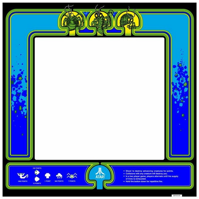 Centipede Upright Plexi Bezel