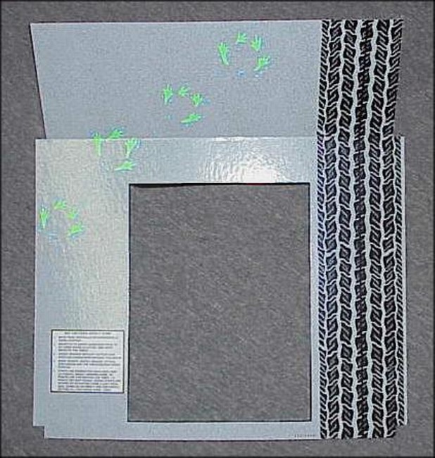 Frogger Upright Cardboard Bezel