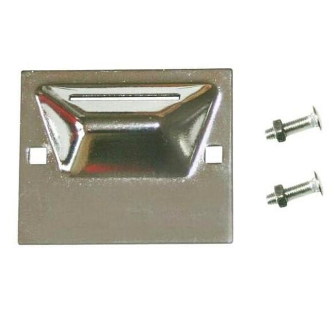 Midway Chrome Coin Entry Plate