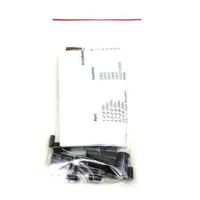 Missile Command Logic Pcb Cap Kit