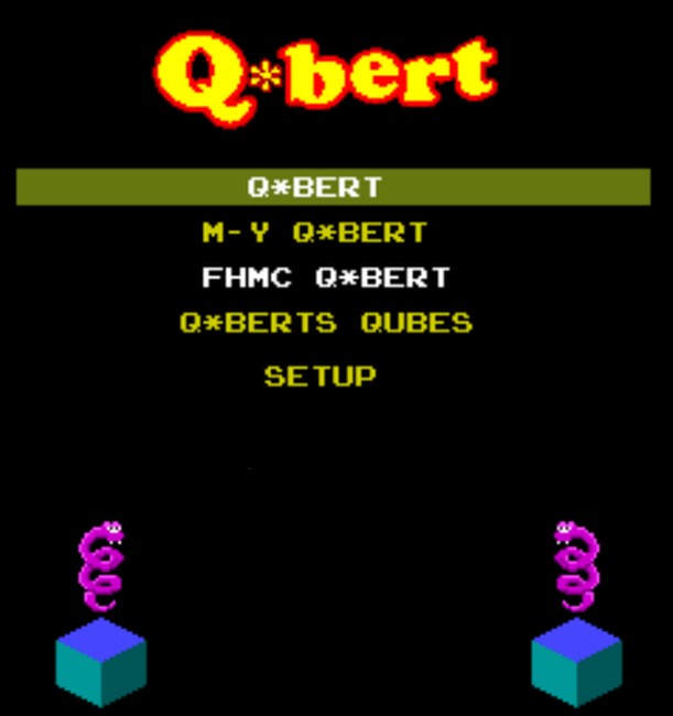 Q Bert Arcade Game