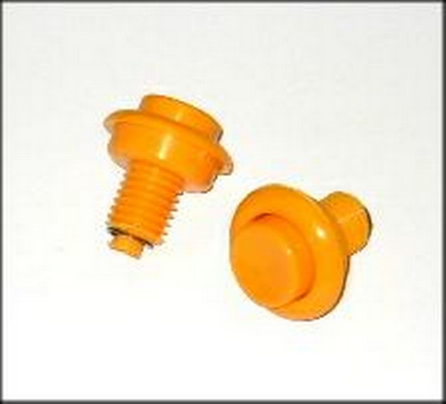 Push Button Leaf Switch Mustard/Gold