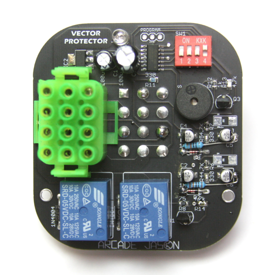 Vector Protector for Black and White Monitors