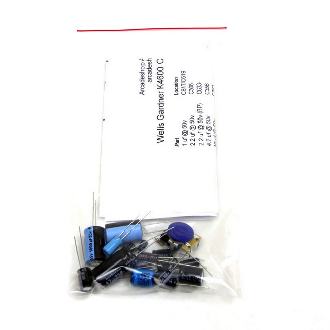 Wells Gardner K4600 19" Monitor Cap Kit