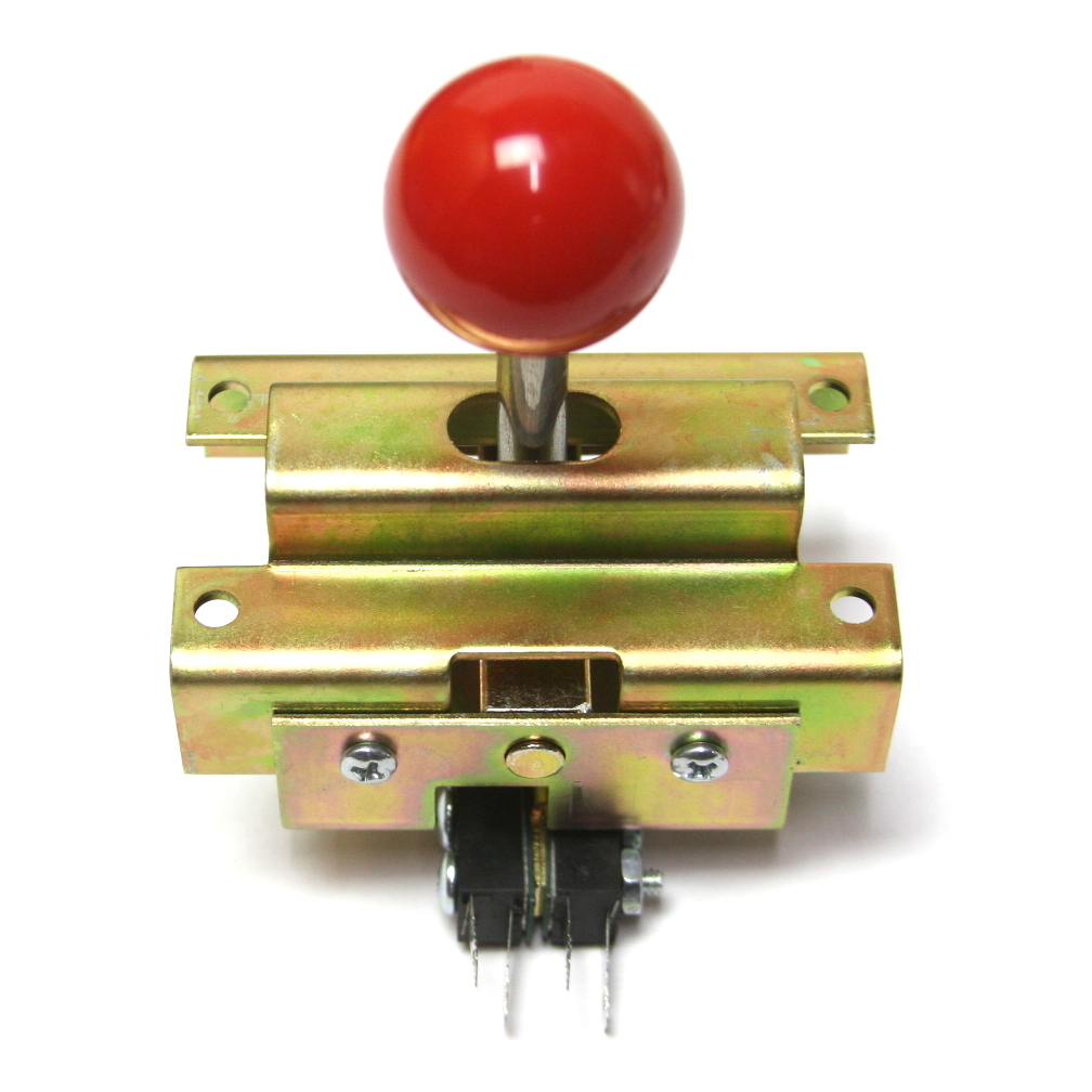 Williams/Taito Upright Two-Way Red Complete Joystick