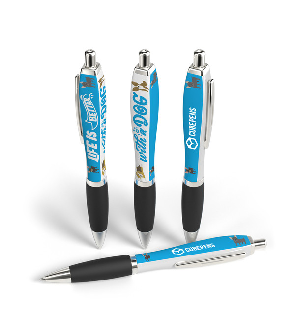 Life is Better a with a Pet Pen - Full Color Imprint | Myron ...