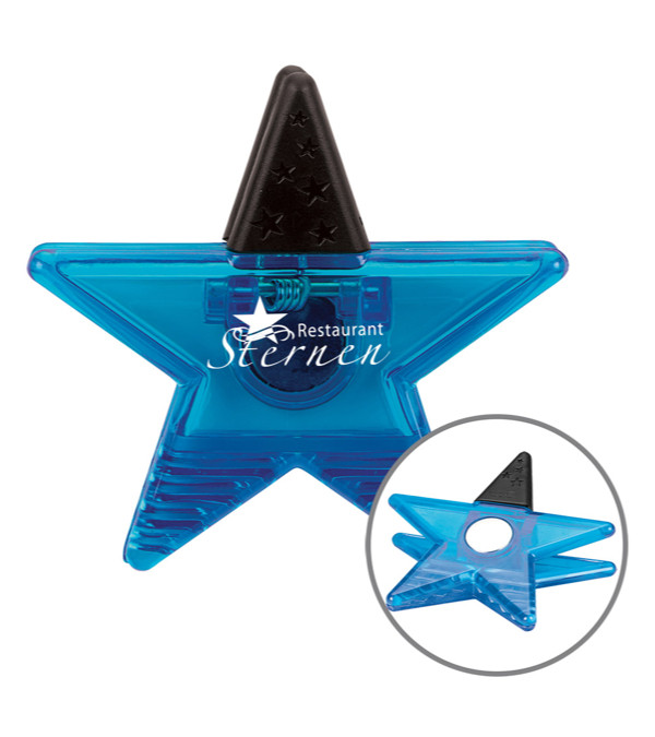 Custom Star Magnetic Clip - Single Color Imprint | Myron Promos