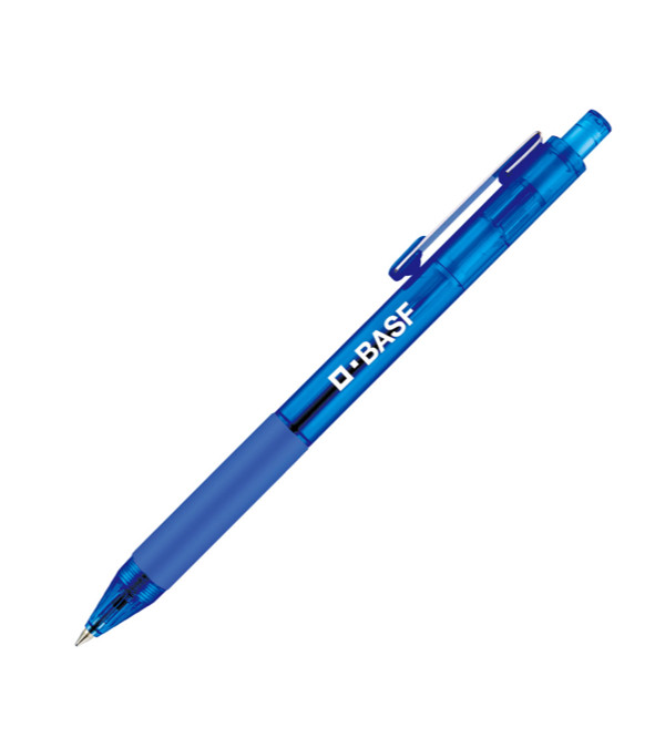 Custom Shiner Translucent Barrel Pen | Myron Promotional Products