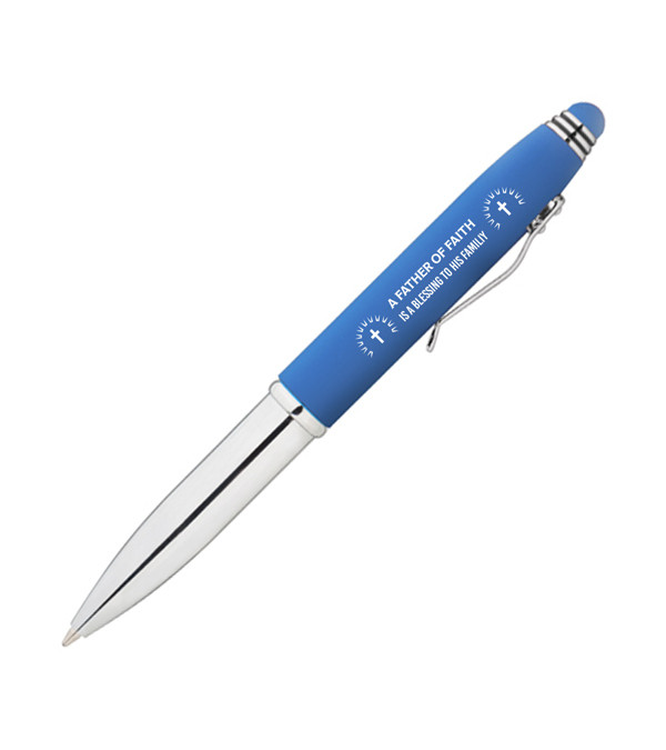 A Father of Faith Crown Triple Function Pen | Myron Promotional Products