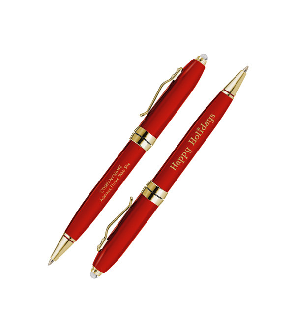 Holiday Colors Royale Excel Lighted Pen | Myron Promotional Products