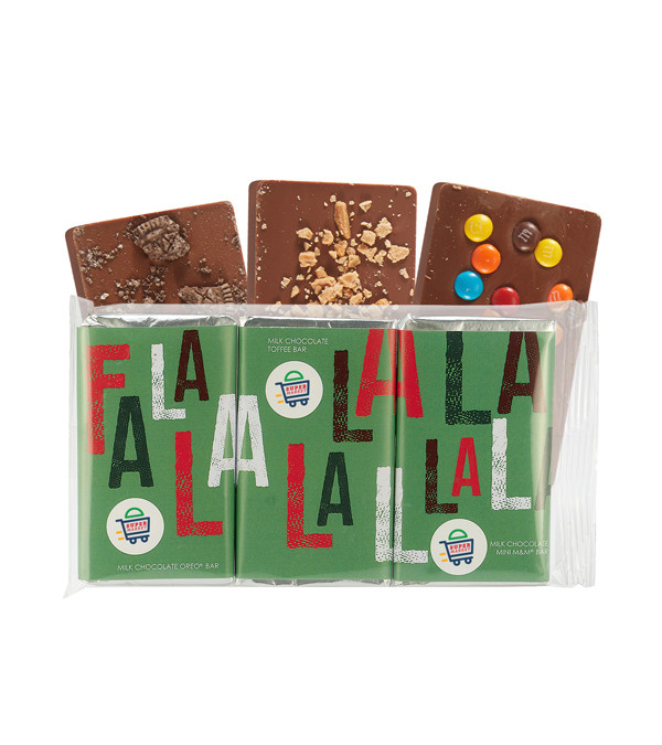 1 oz Belgian Chocolate Bar Gift Set - 3 Bar Set - Oreo® Toffee & M&M ...