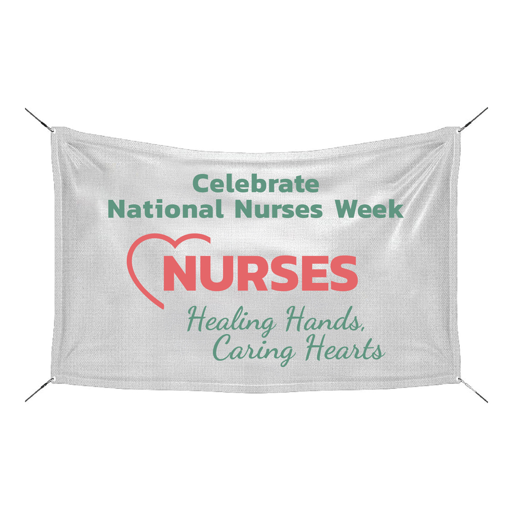 National Nurses Week 5' x 3' Banner