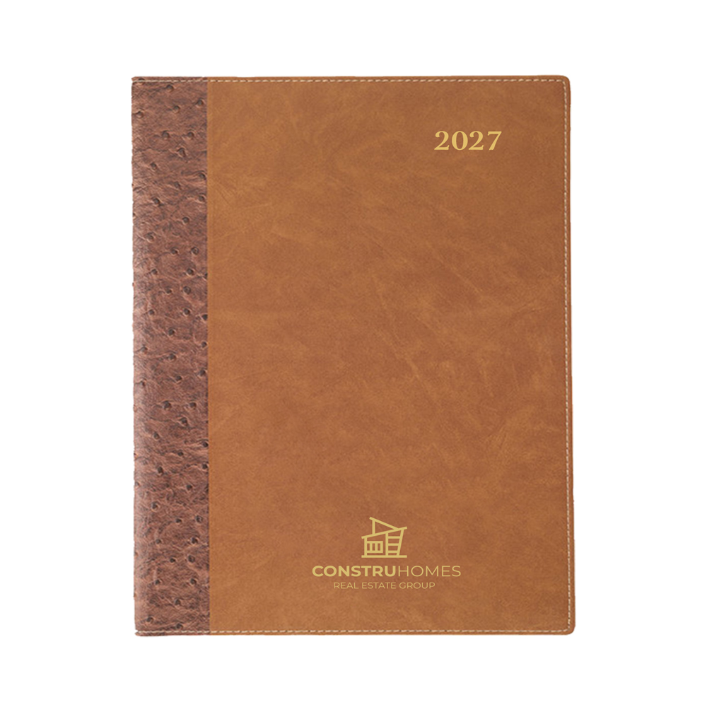 Barcelona Manager Date Log Desk Calendar | Myron Promotional Products