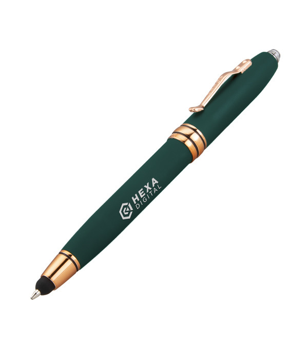 Royale Tech Soft Touch Triple Function Copper Pen | Myron Promotional ...