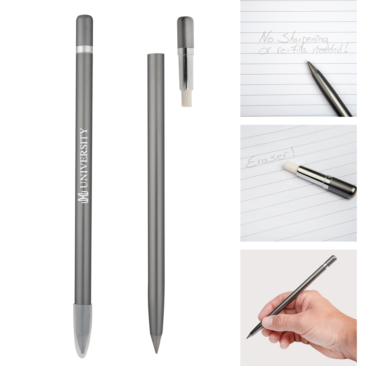 inkless pen - VB9MM metal alloy tip writing instrument