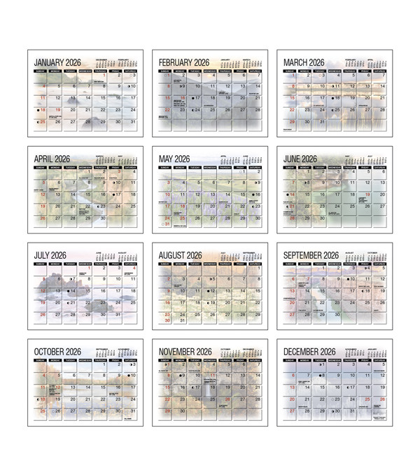 America's Beauty Desk Calendar | Myron Promotional Products