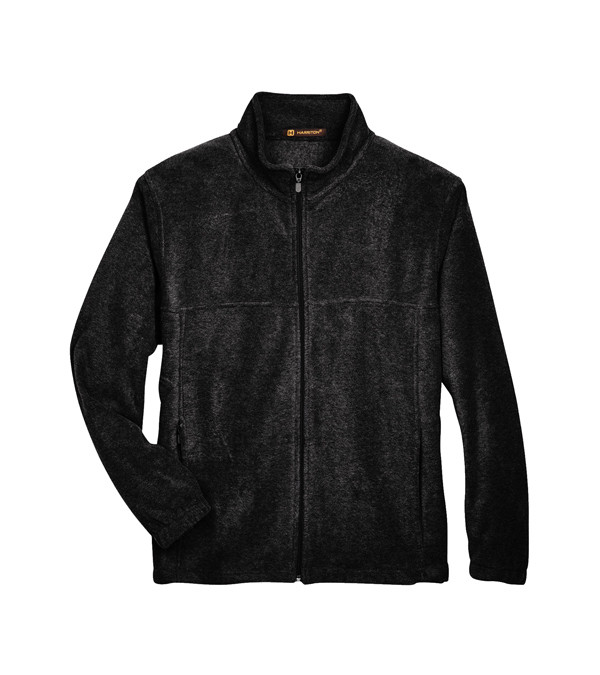 Harriton® Men's 8 oz. Full-Zip Fleece - Embroidered | Myron Promotional ...