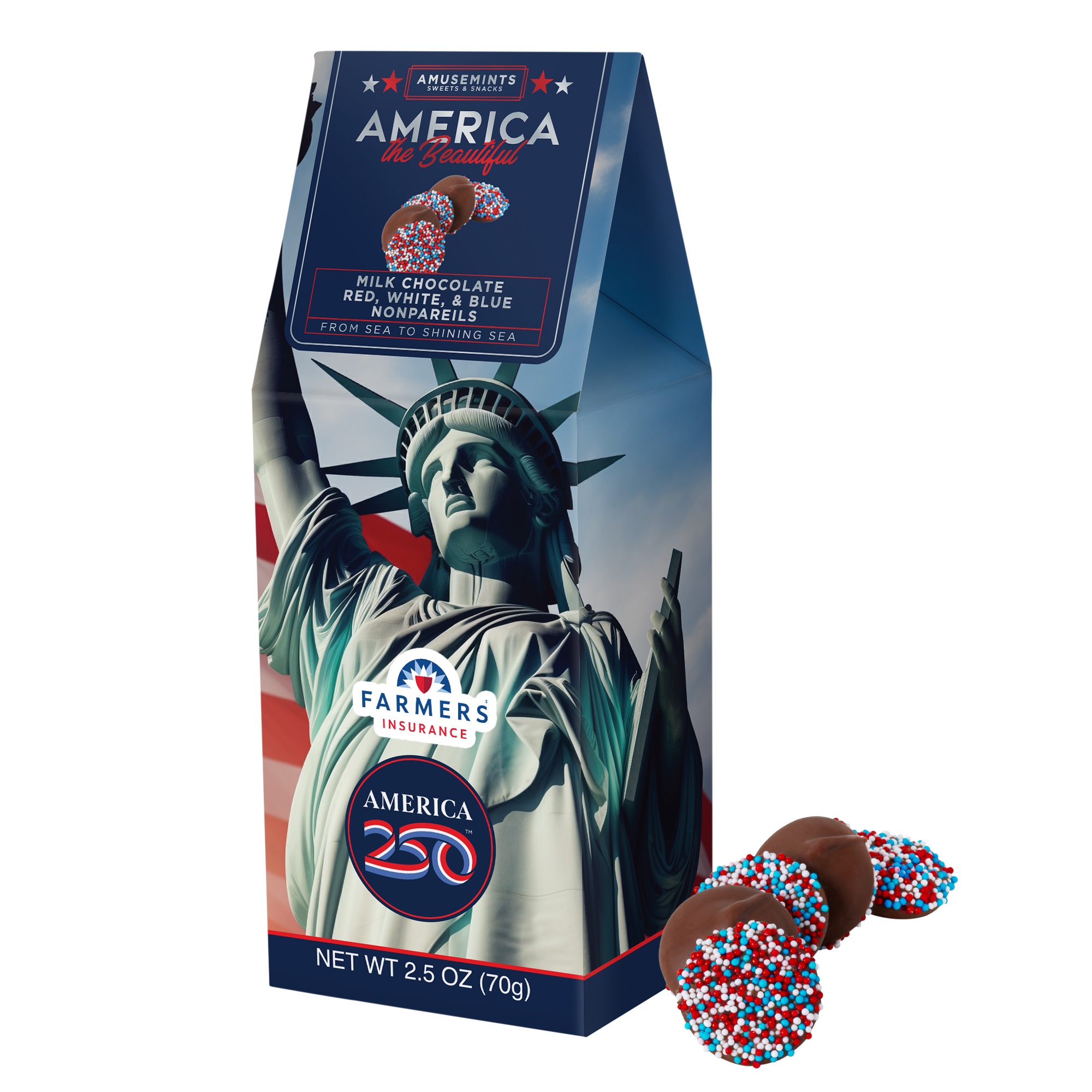 America 250- Gable Box- Nonpareils