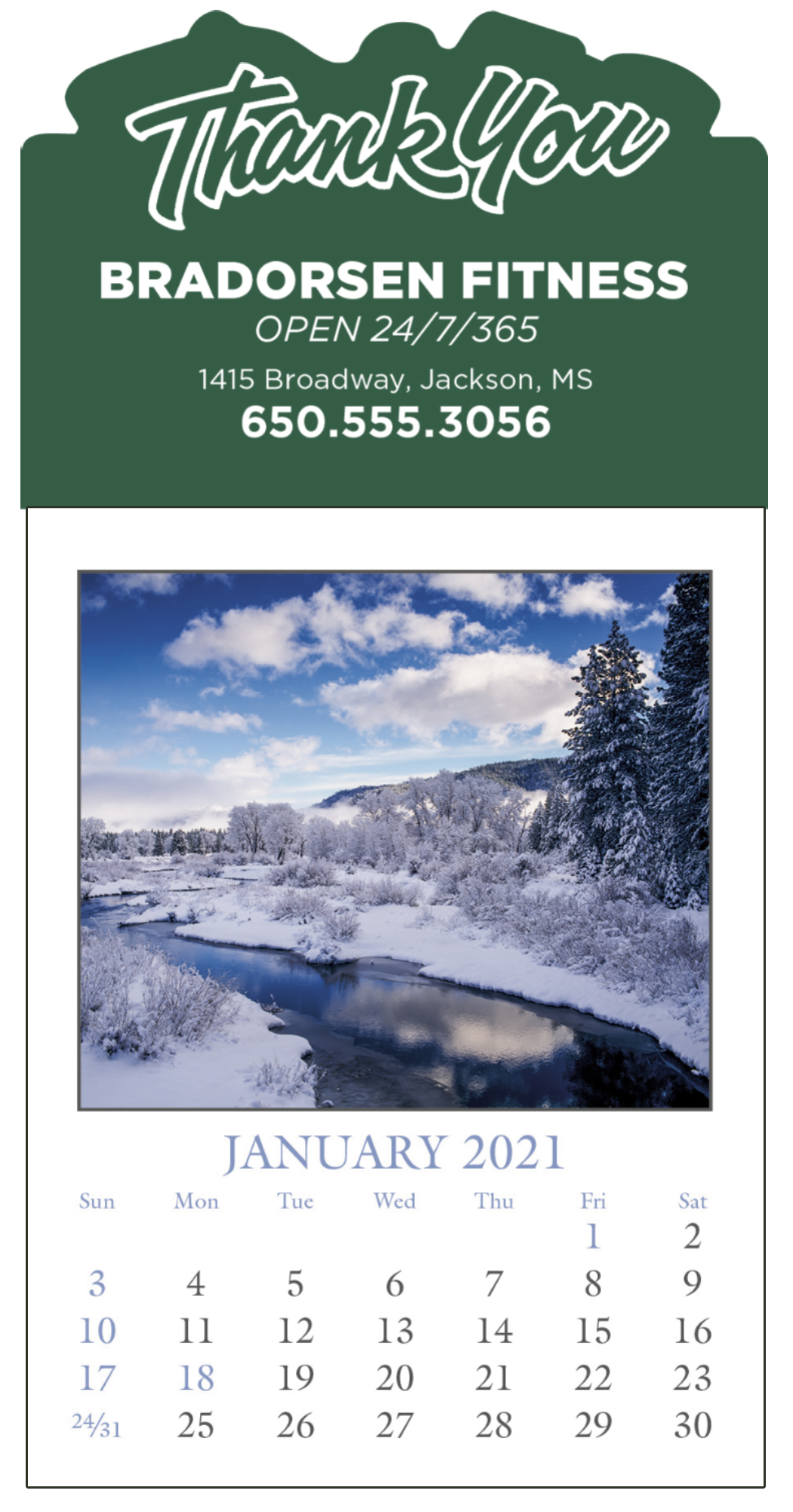 Promotional Stick-Up & Magnetic Calendars